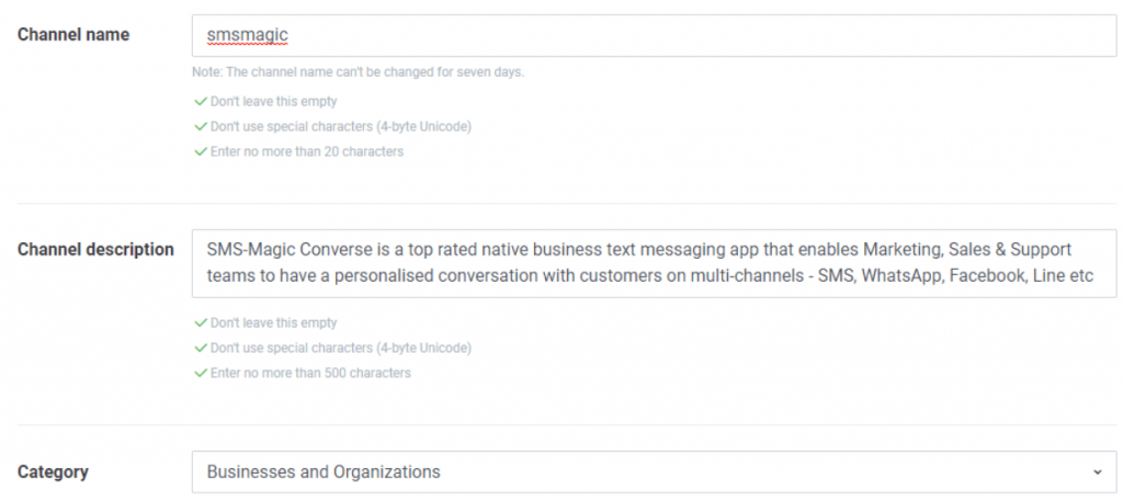 Enabling the LINE Messaging API - SMS-Magic Messaging Guides