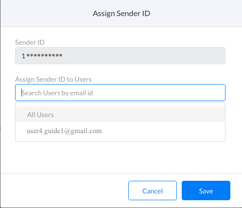 Manage your Sender IDs - SMS-Magic Web Portal
