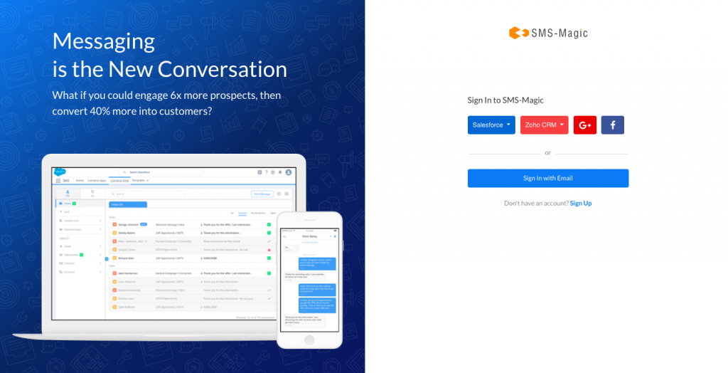 Overview - SMS-Magic Web Portal
