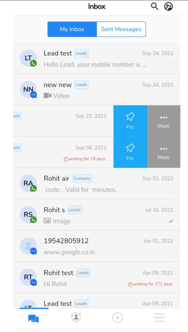 Mark as Read - SMS-Magic Web Portal