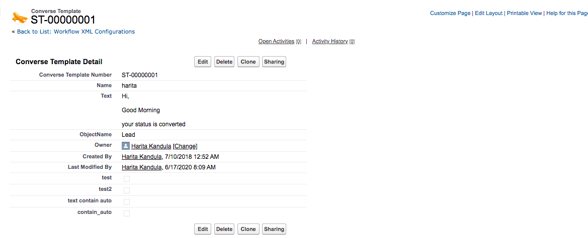 SMS Template in 'SMS On Workflow' Addon Configuration - SMS-Magic ...