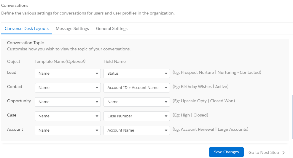 Conversations - SMS-Magic Salesforce Documentation