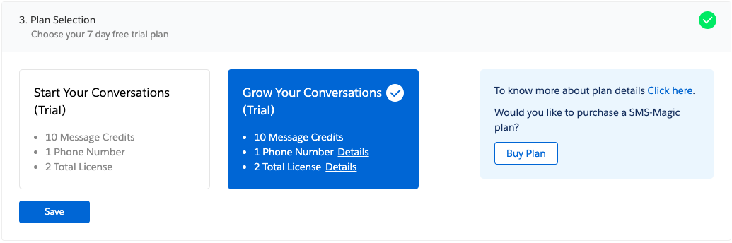 Registration and Setup - SMS-Magic Salesforce Documentation