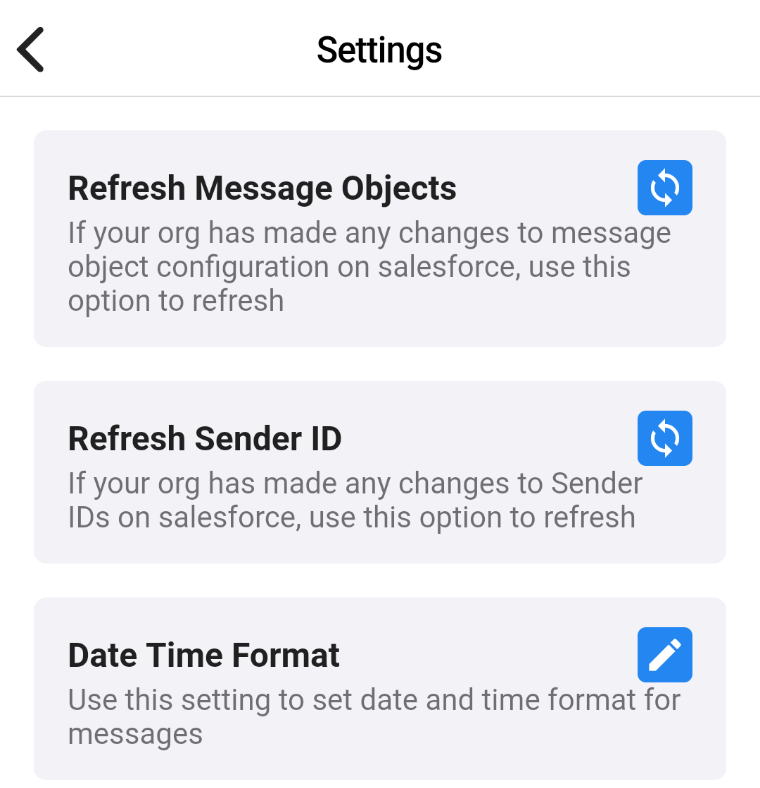 Settings - SMS-Magic Salesforce Documentation