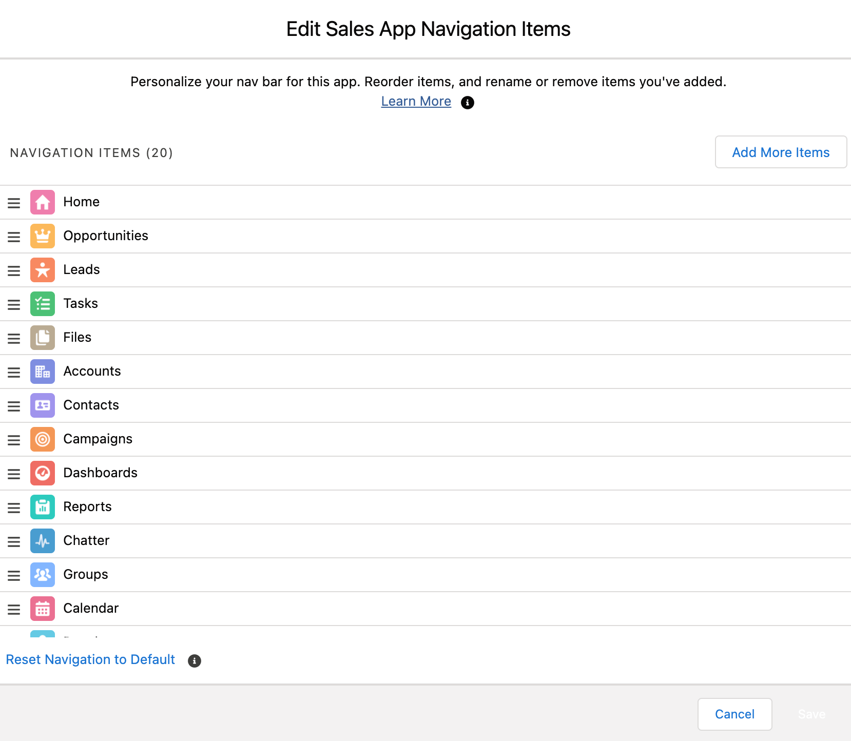 Add Navigation Bar - SMS-Magic Salesforce Documentation