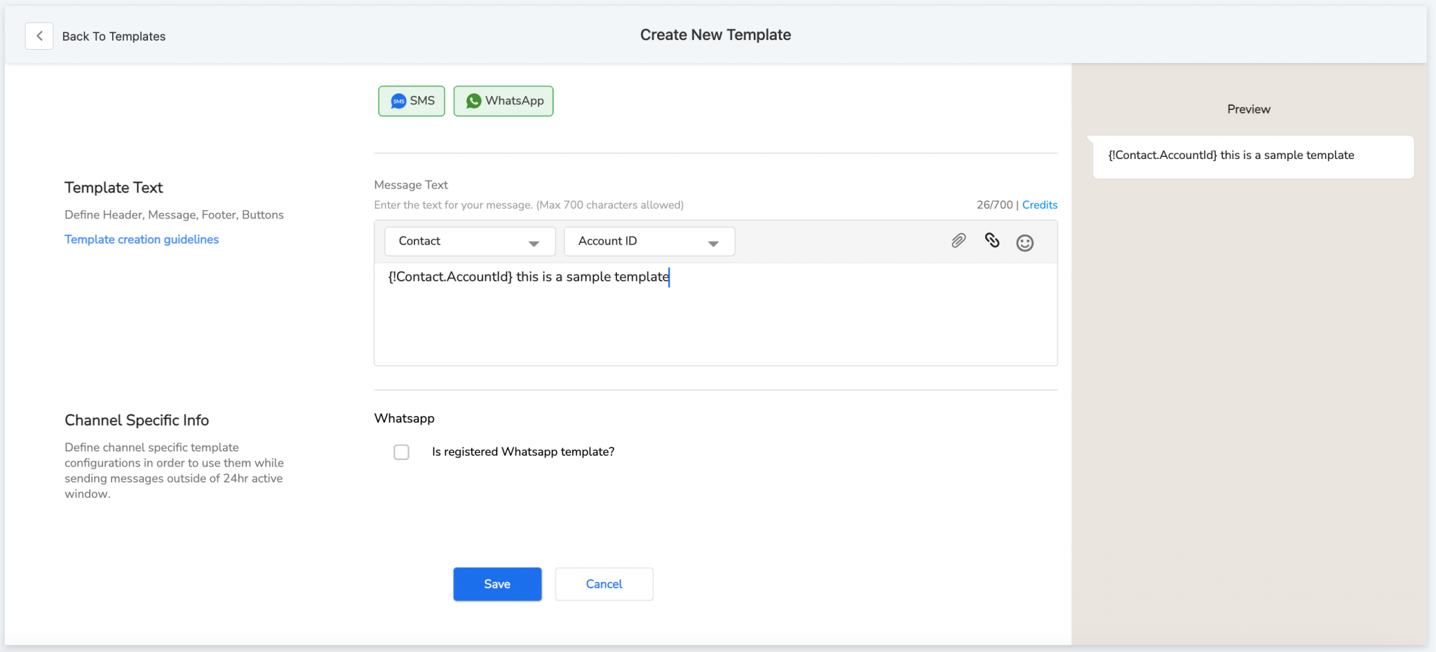 Create New Media Message Template (Package Version 1.73 onwards) - SMS ...
