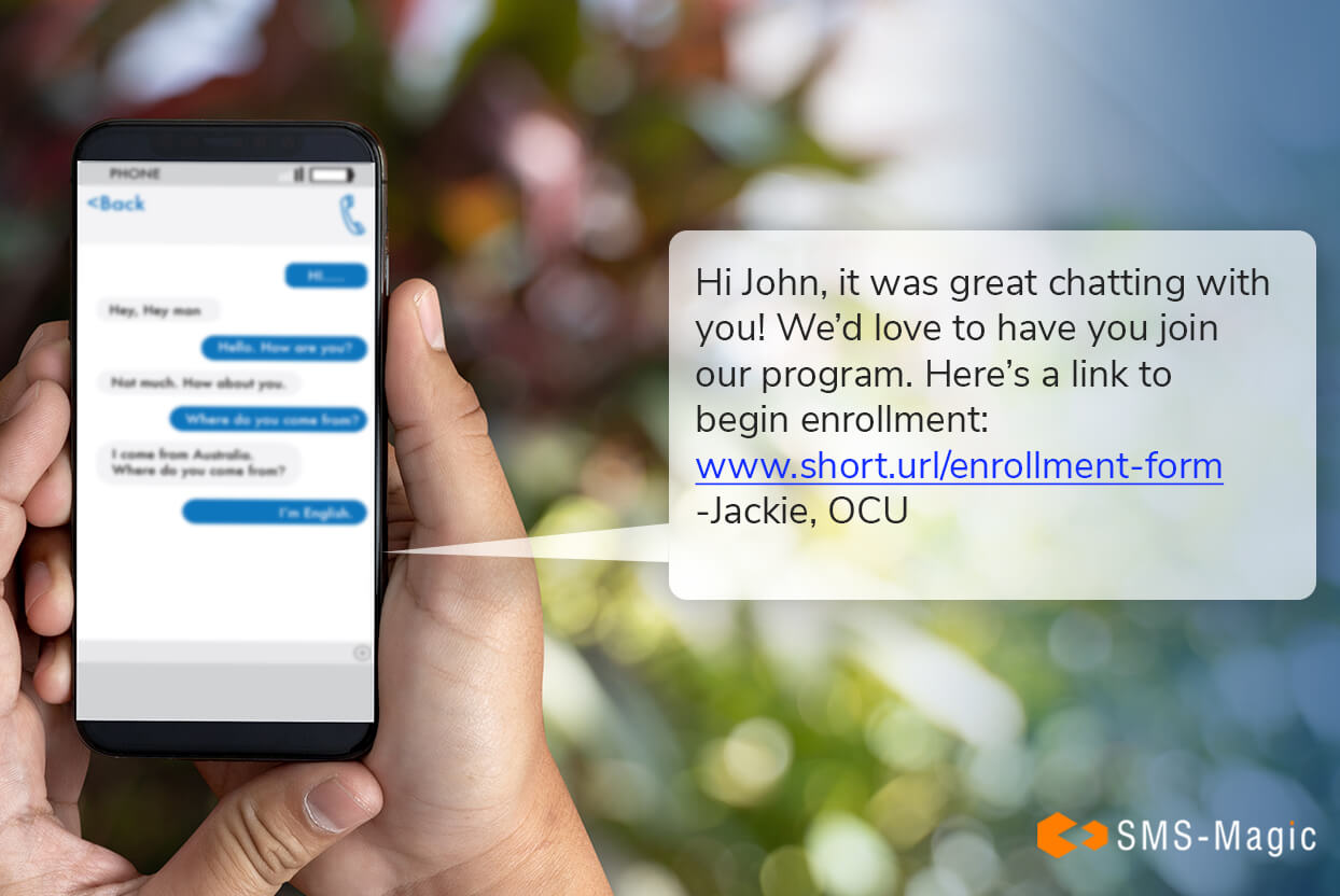 Email To Text For Higher Ed: Automate Student Applications